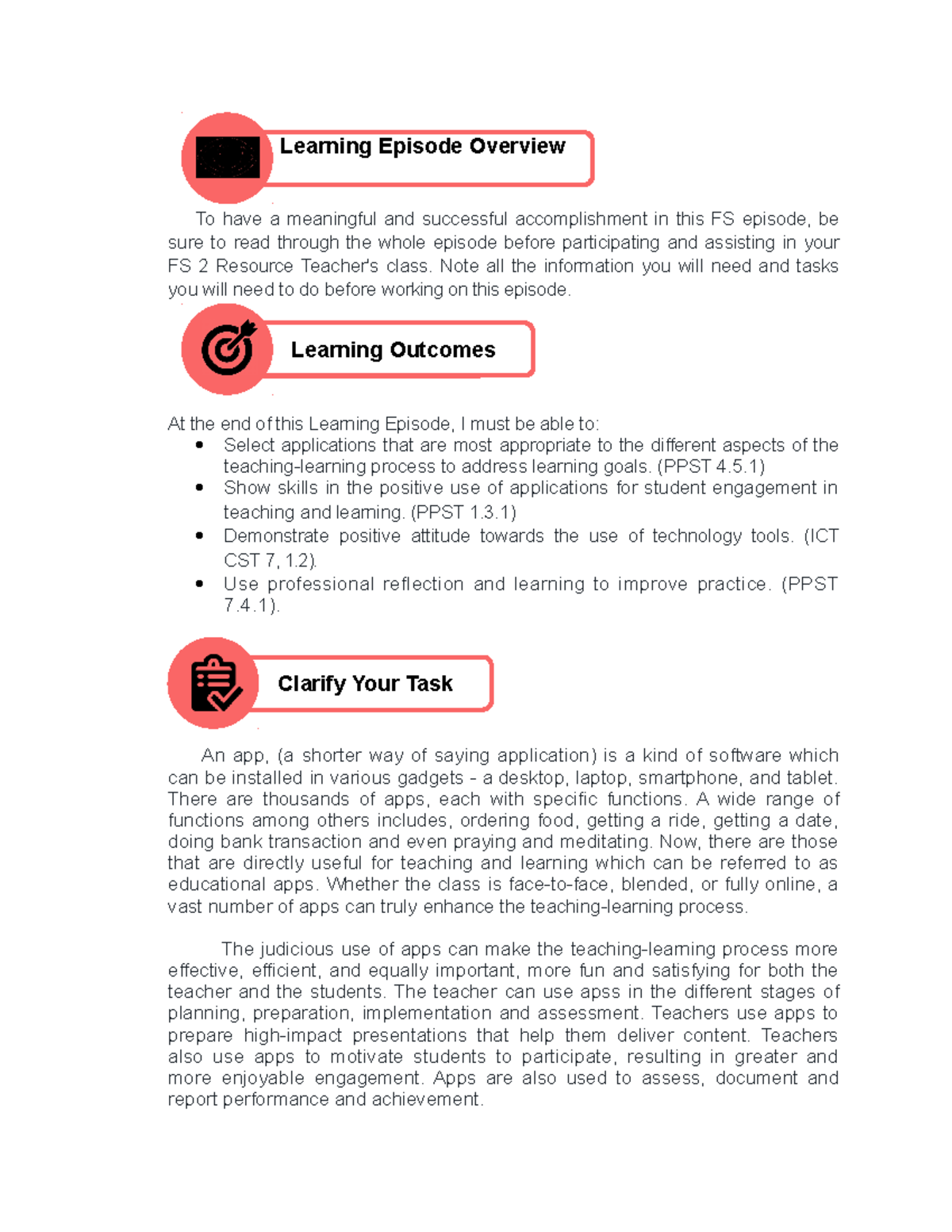 FS2 Episode 13 - The Pedagogy Wheel Model - To have a meaningful and successful accomplishment ...