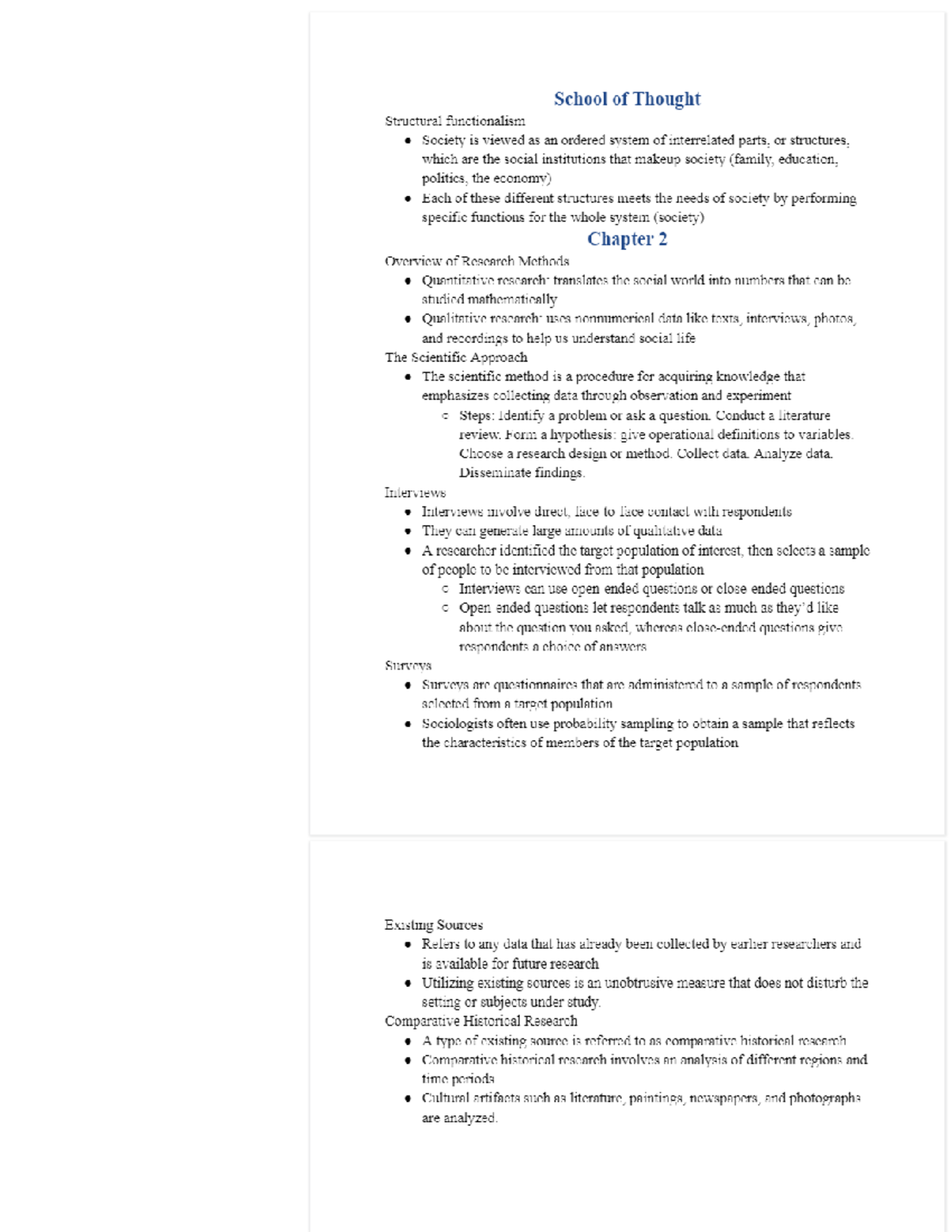 SOC-2 6 - Google Docs - These are in detailed notes of sociology ...