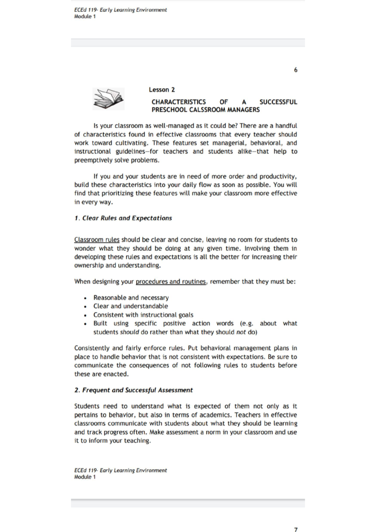 Module 1 - BSEd Basic English - Studocu