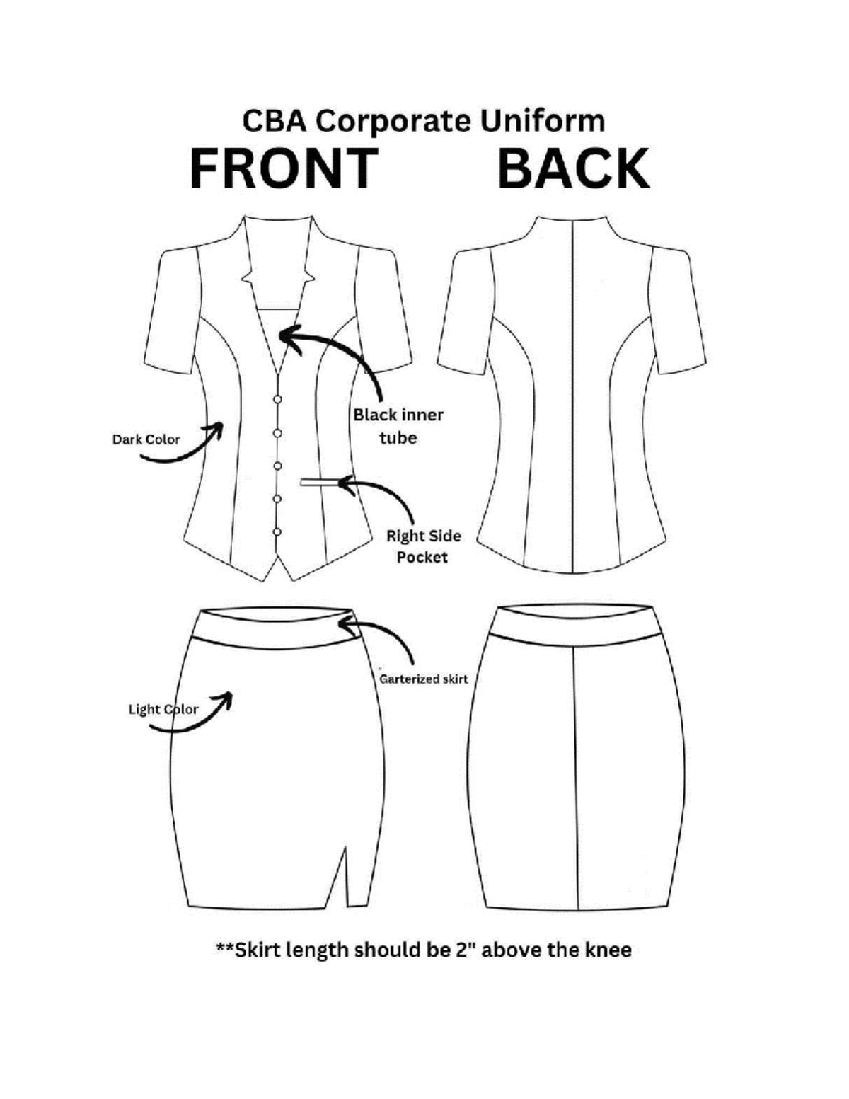 Corporate - hshhdhdw - Senior High School - CBA Corporate Uniform FRONT ...