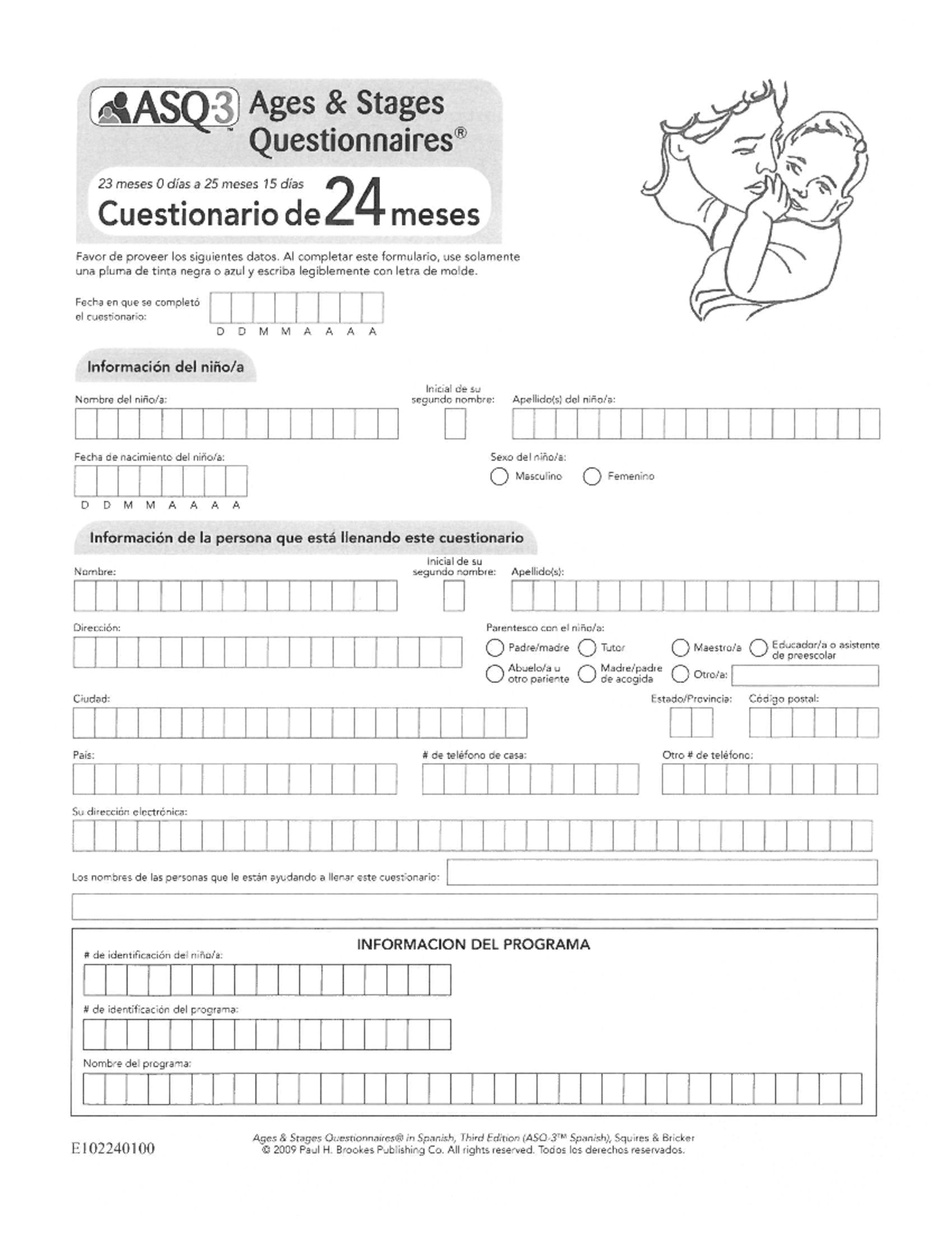 ASQ 24 meses Spanish - llll - ASQ3 Ages Stages Questionnaires R 23 ...