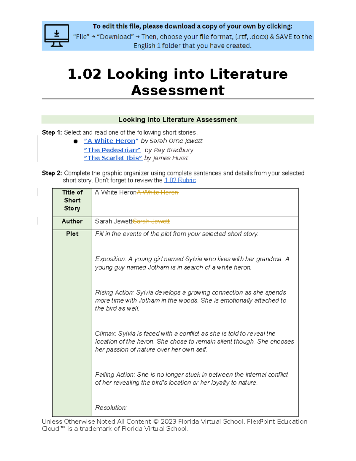 1.02 Looking Into Literature Assessment - 1 Looking into Literature ...