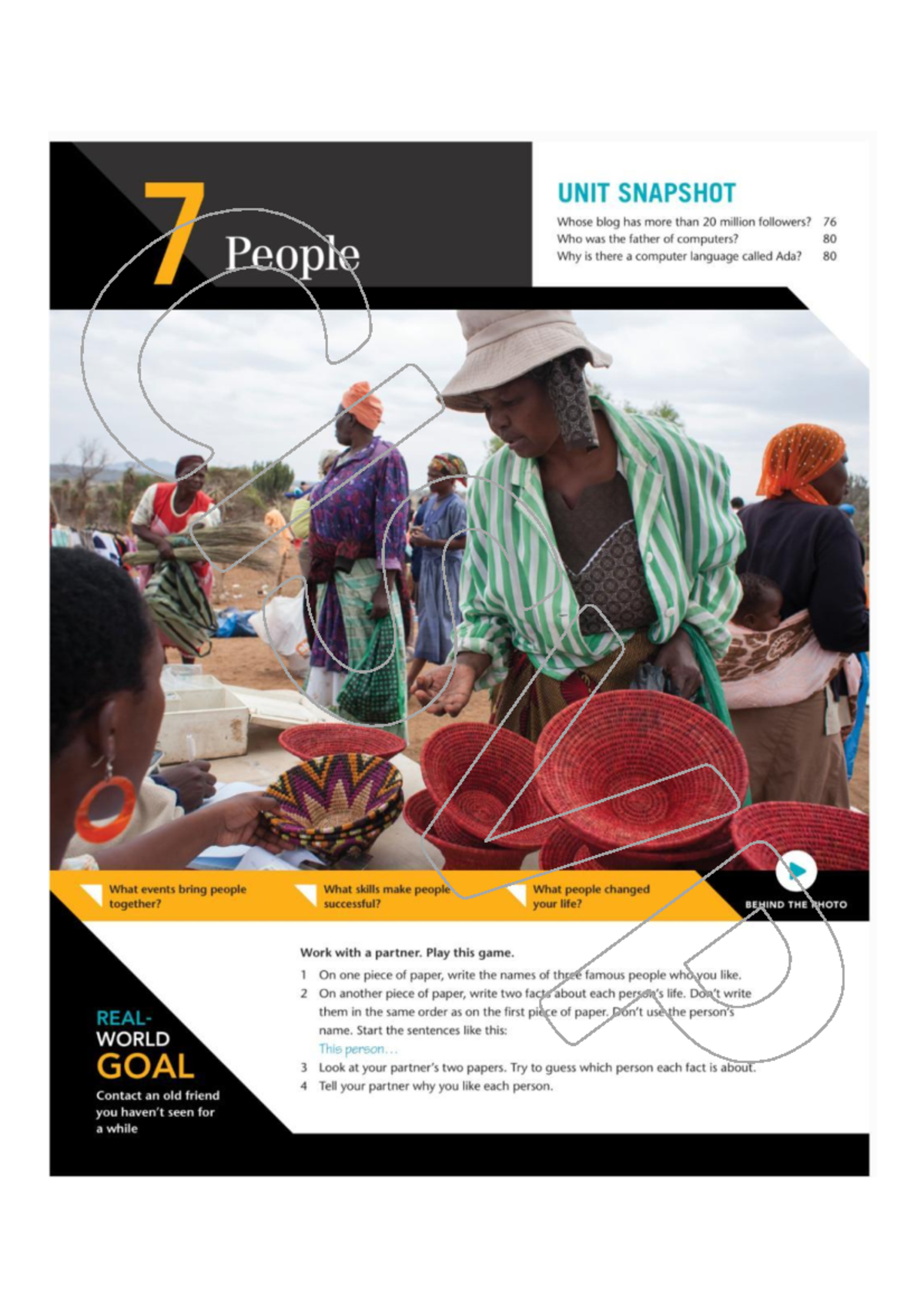 Level 1 W-A Unit 7 - Material para ingles, de UNIT 7 - Inglés - Studocu