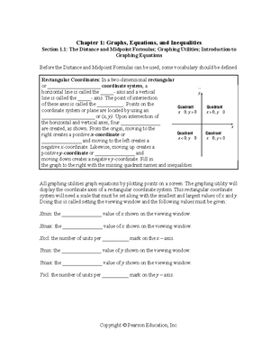 College Algebra Exam 3 Review Problems - Studocu