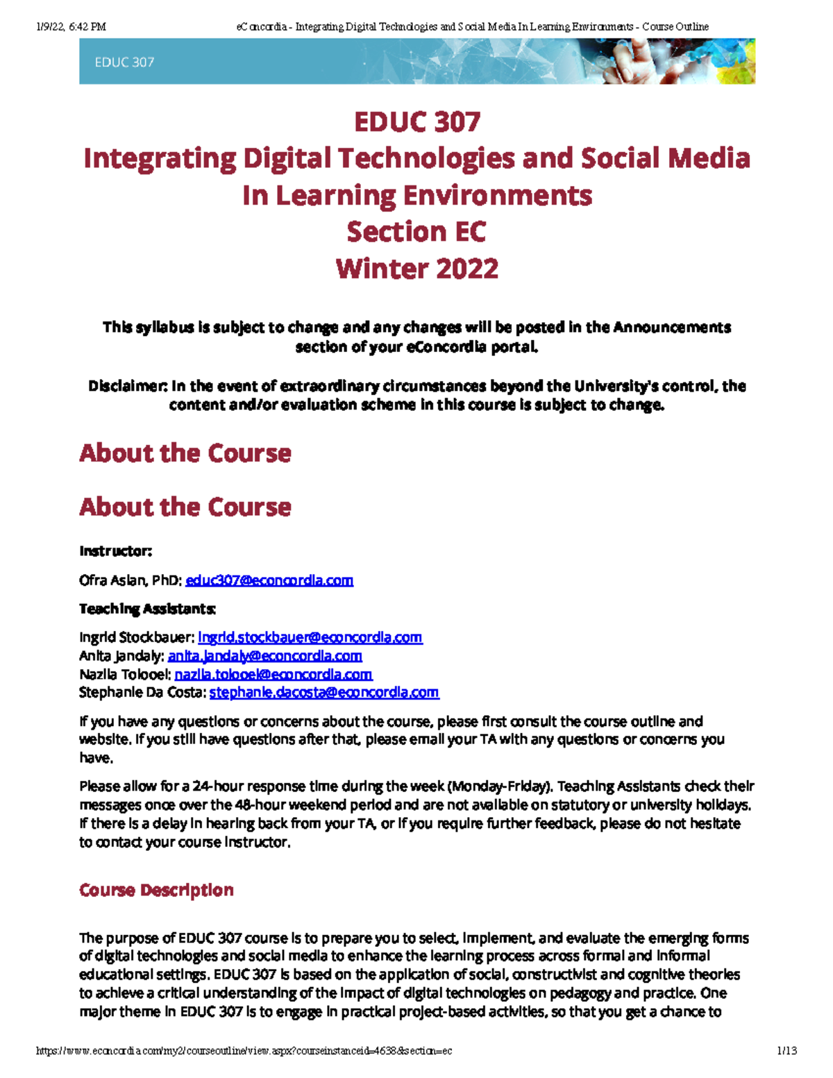 Integrating Digital Technologies and Social Media In Learning ...