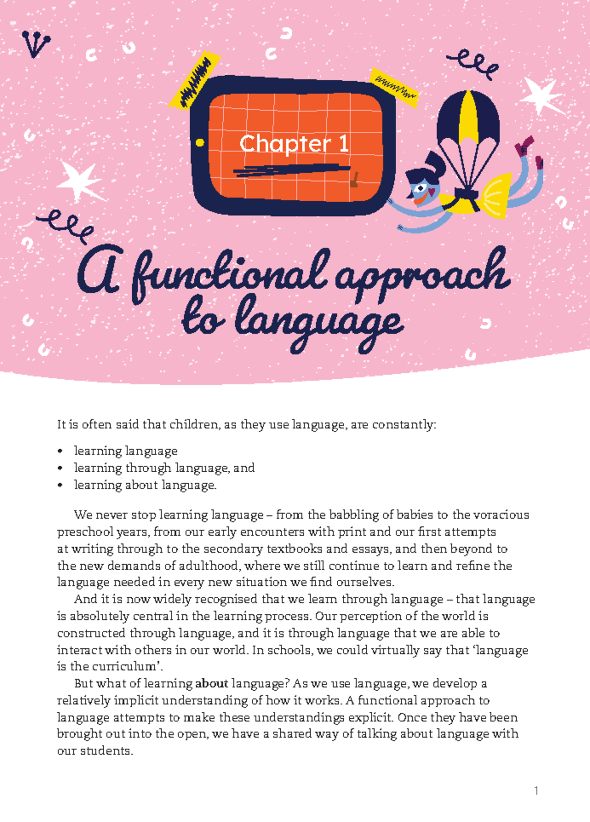 Ch1 Exploring How Texts Work 2nd - CHAPTER 1 A FUNCTIONAL APPROACH TO ...