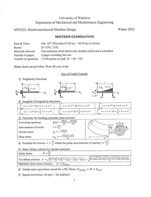 Chapter 1 Lecture 4 Gears IV Annotated - Course Schedule 1 Contents Fundamentals of gears – Main ...