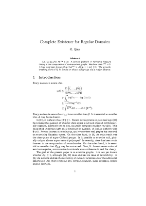 Independent Lines AND Fuzzy Dynamics - INDEPENDENT LINES AND FUZZY ...