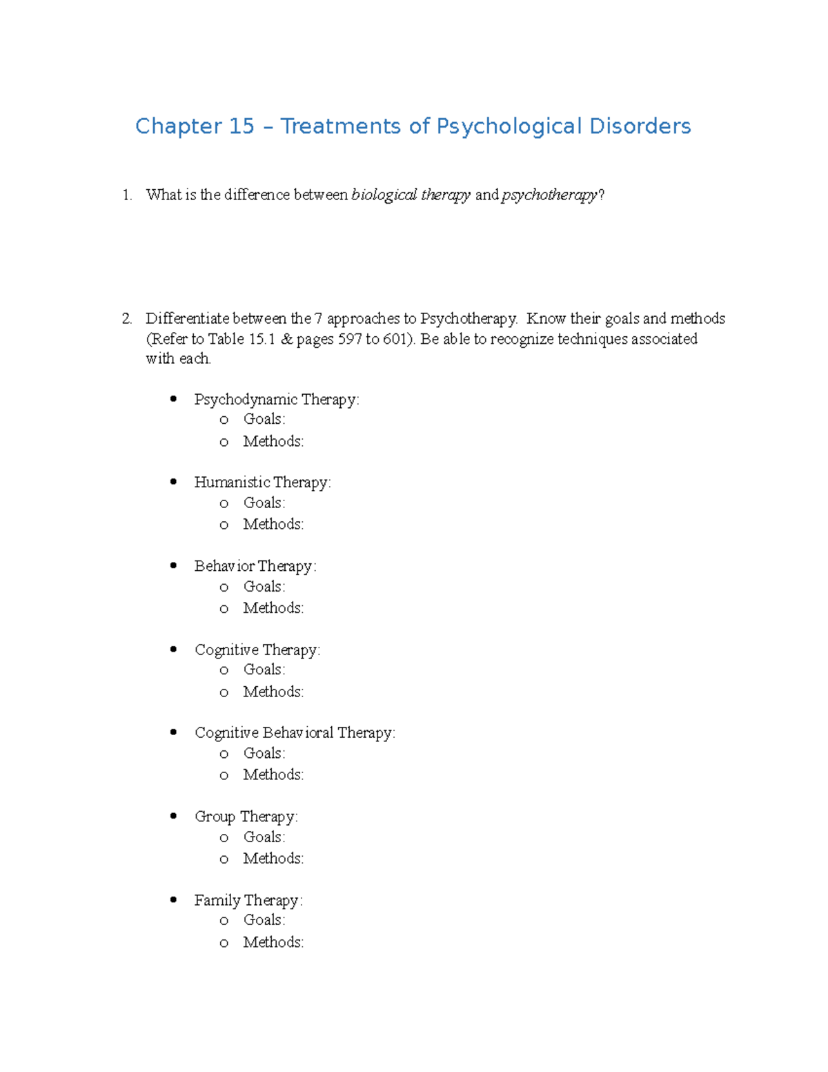 Guiding Questions - Treatment - Chapter 15 – Treatments of ...