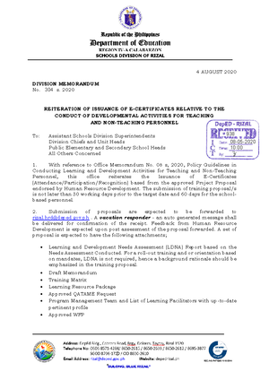 LXD Sample Module (Providing Feedback) - Module Outline Providing ...