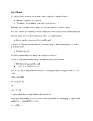 Pre Lab Topic 11 Pchem 2 - CHEM1120000A - Studocu