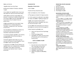 Kelly- Reviewer - PSYCHOLOGY OF PERSONAL CONSTRUCTS George Alexander ...