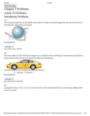 181 chapter 4 problems - Print this page Chapter 4 Problems Article 4/3 ...