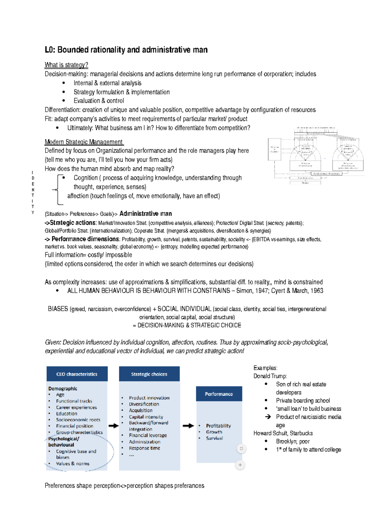 L0 - Administrative man - L0: Bounded rationality and administrative ...