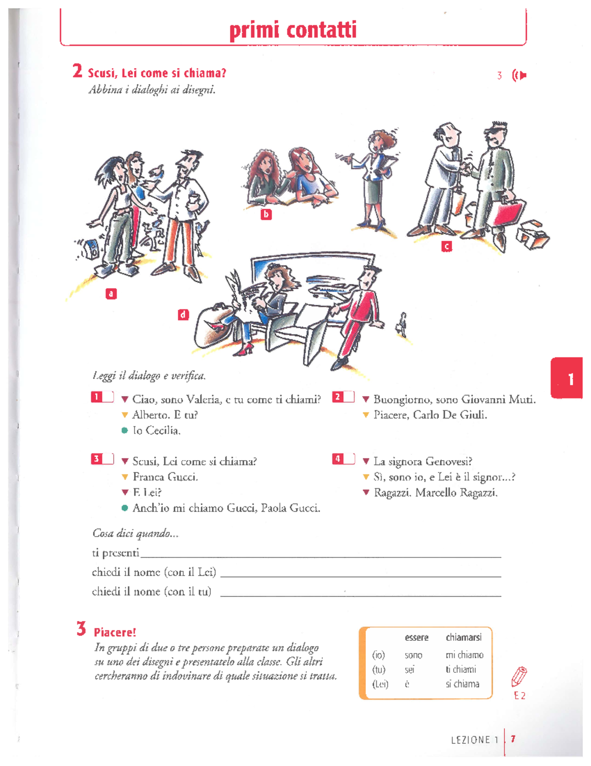 Espresso 1 scan - Didattica della Lingua Italiana a Stranieri - Studocu