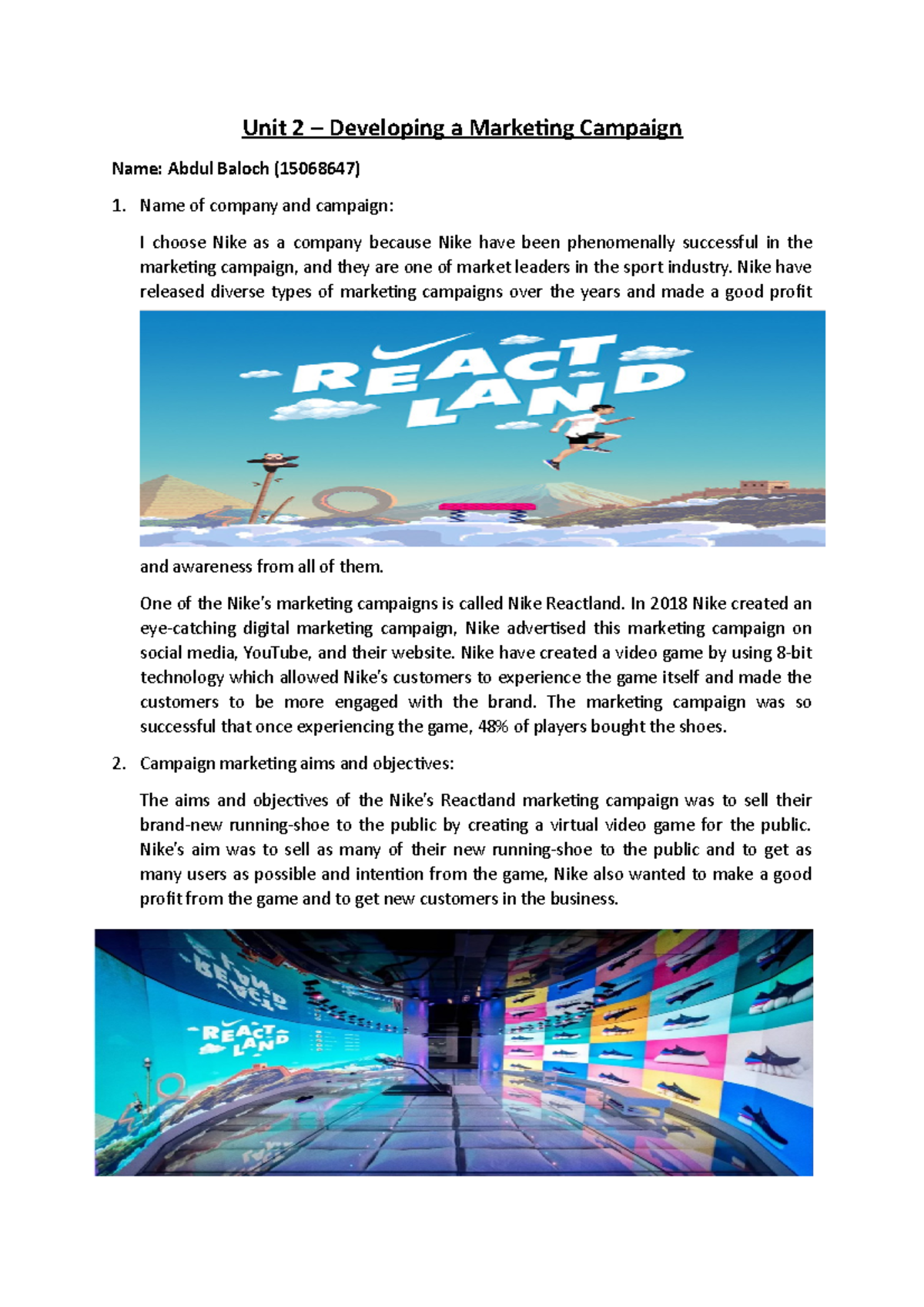 Marketing Campaign Case Study Task Done - Studocu