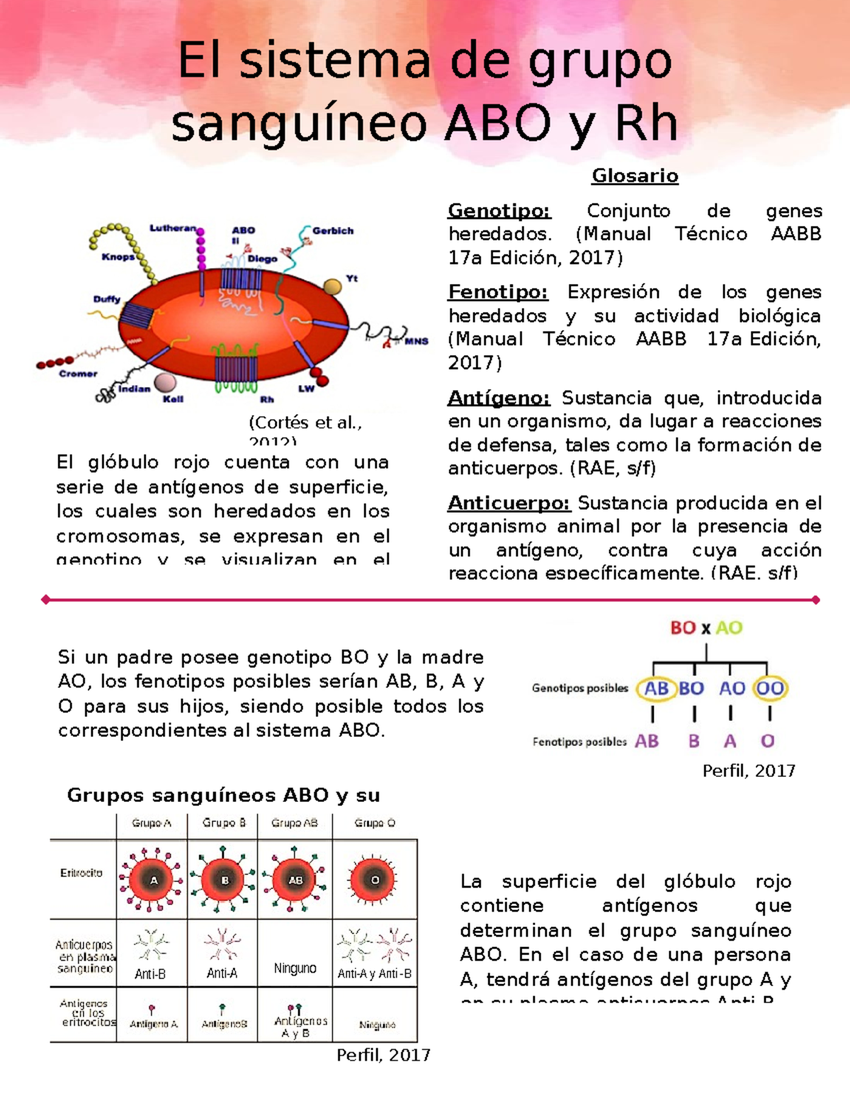material sobre aula invertida - El sistema de grupo sanguíneo ABO y Rh ...