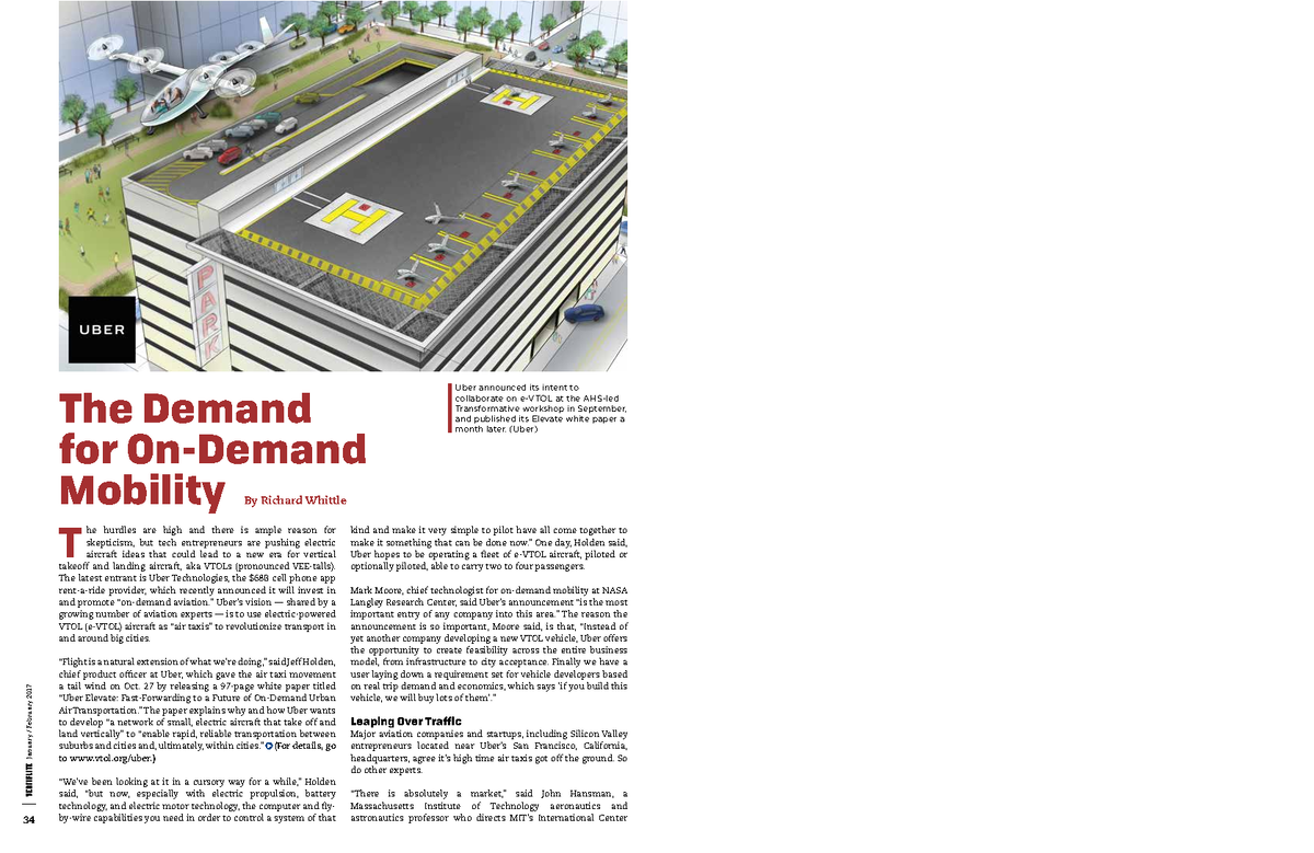 Article 1 The Demand for On demand Mobility - Vertiflite 2017 - The ...