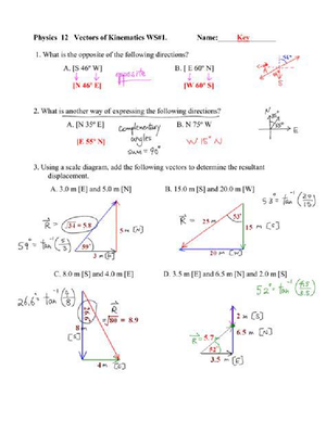 Physics - Grade: 11 - High School - Canada - Studocu