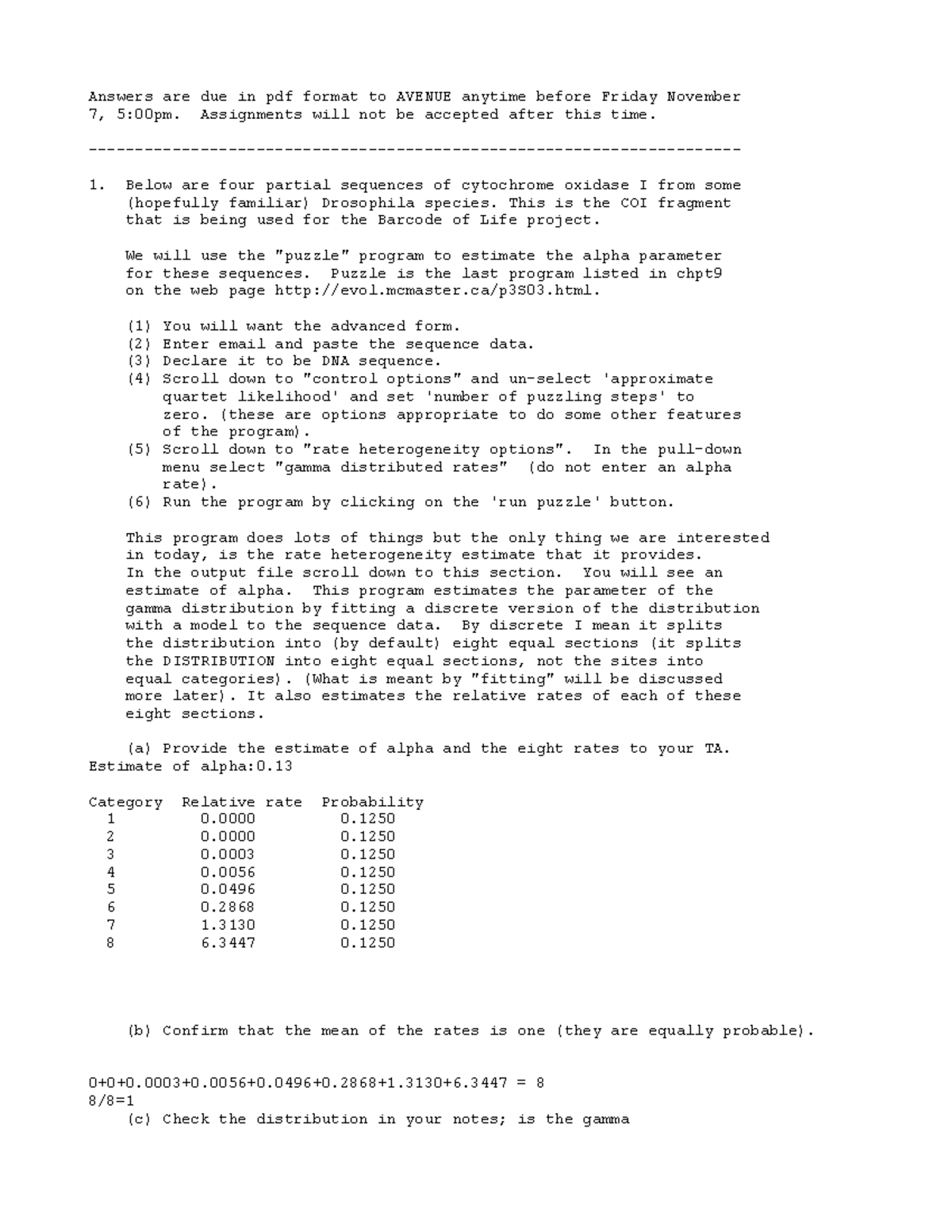 Ps6 Questions Problem Solving Set 6 Answers Are Due In Pdf Format To Avenue Anytime Before 