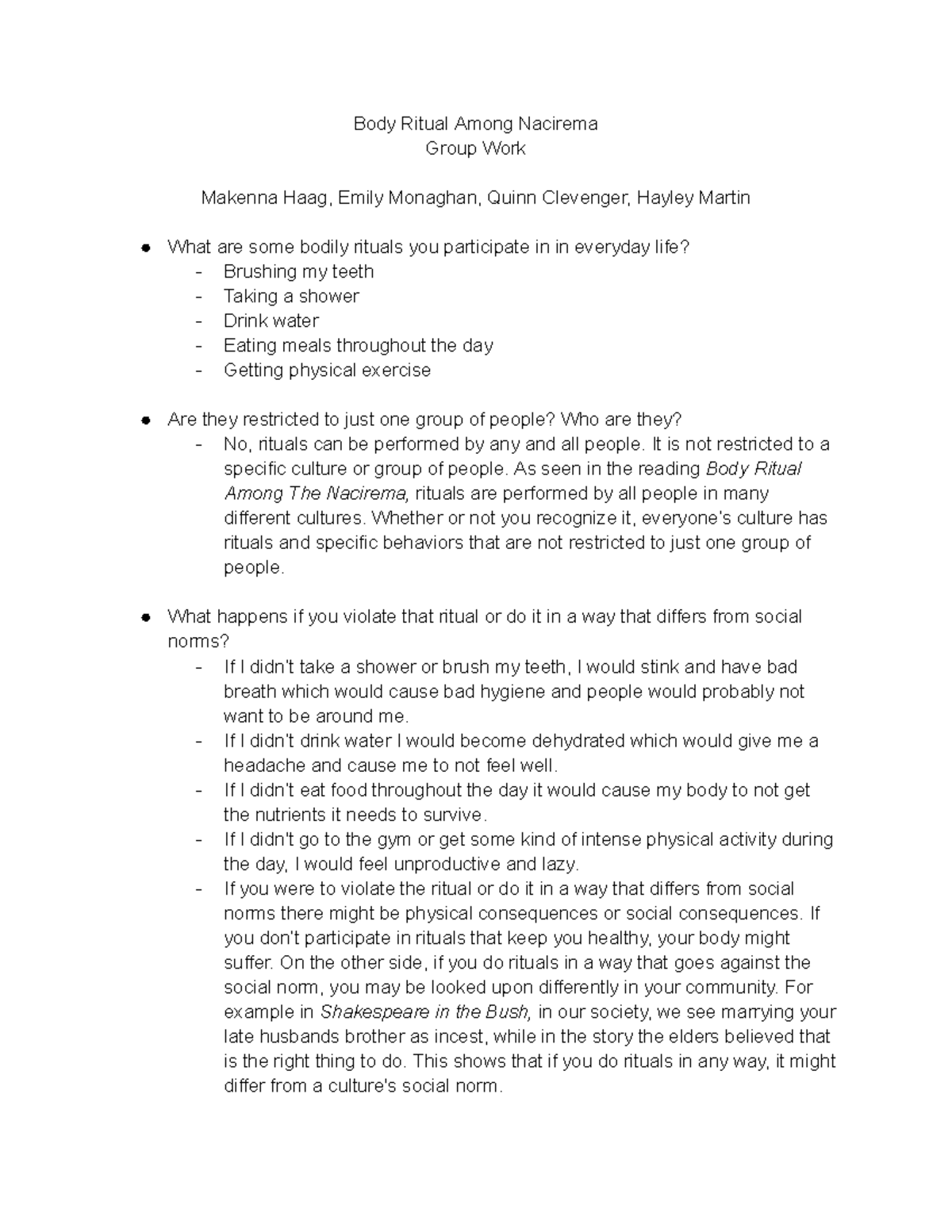 Body%20Ritual%20Among%20Nacirema-%20Group%20Assignment%20 - Body Ritual ...