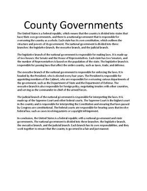 Civics US Constitution Outline - Terms you should know: enumerated ...