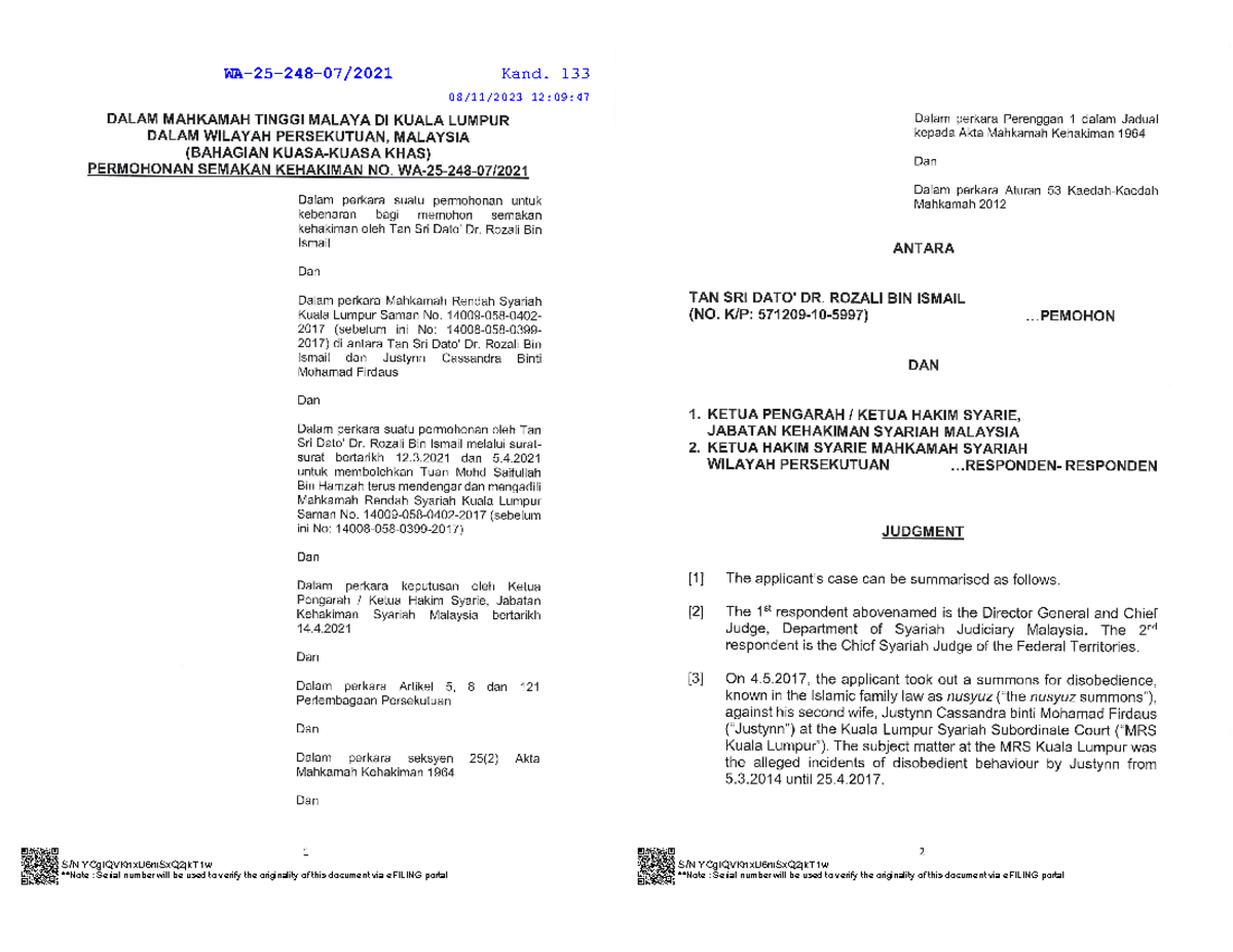 Tan sri dato' dr. rozali bin ismail +@001 (1) - information ...