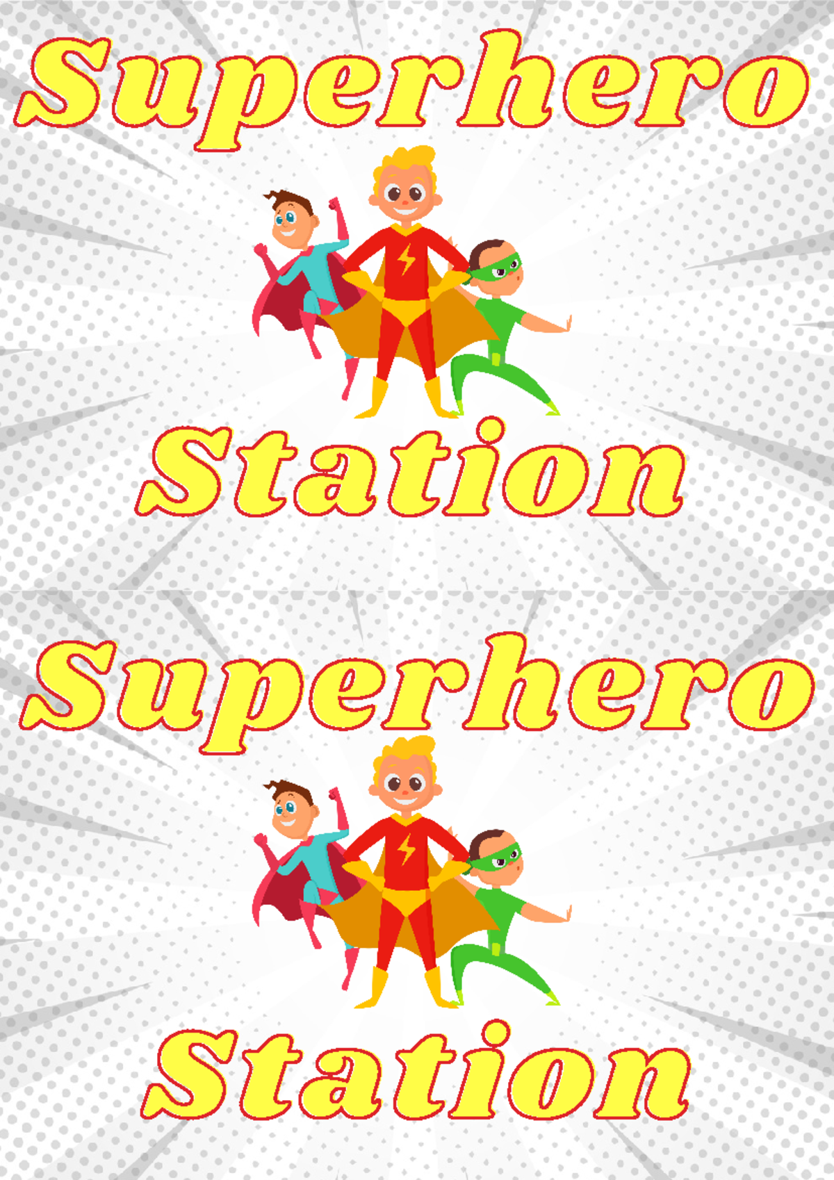 Superhero Station - Art appreciation - Superhero Superhero Station ...