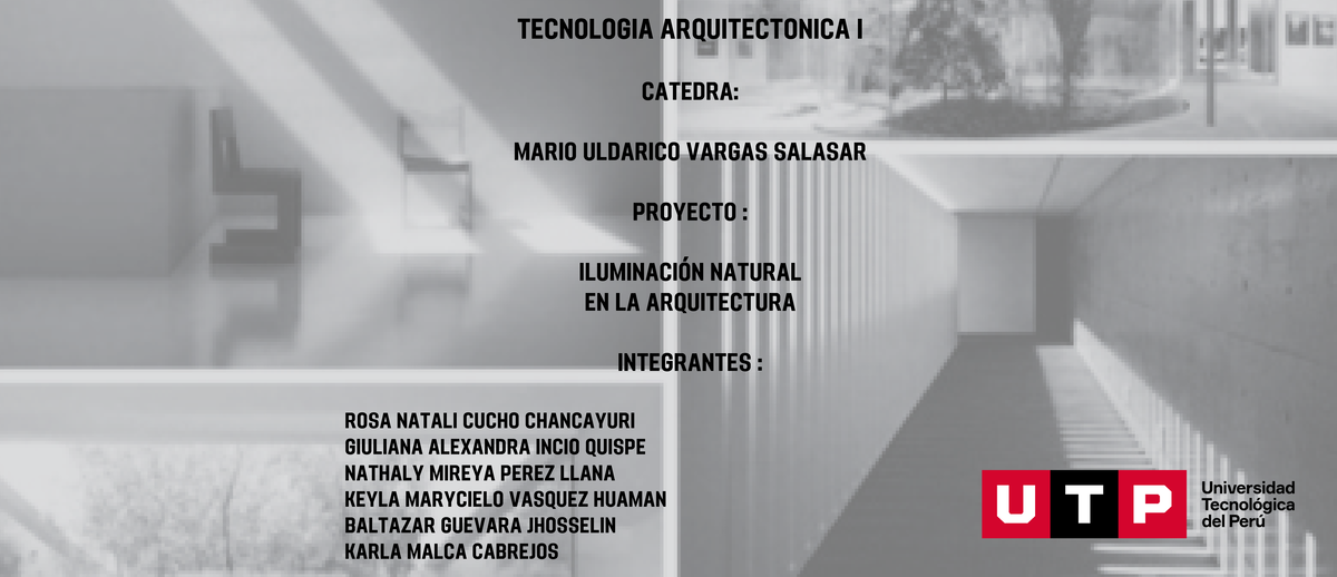 Tecnología 1 - TECNOLOGIA ARQUITECTONICA I CATEDRA: MARIO ULDARICO ...
