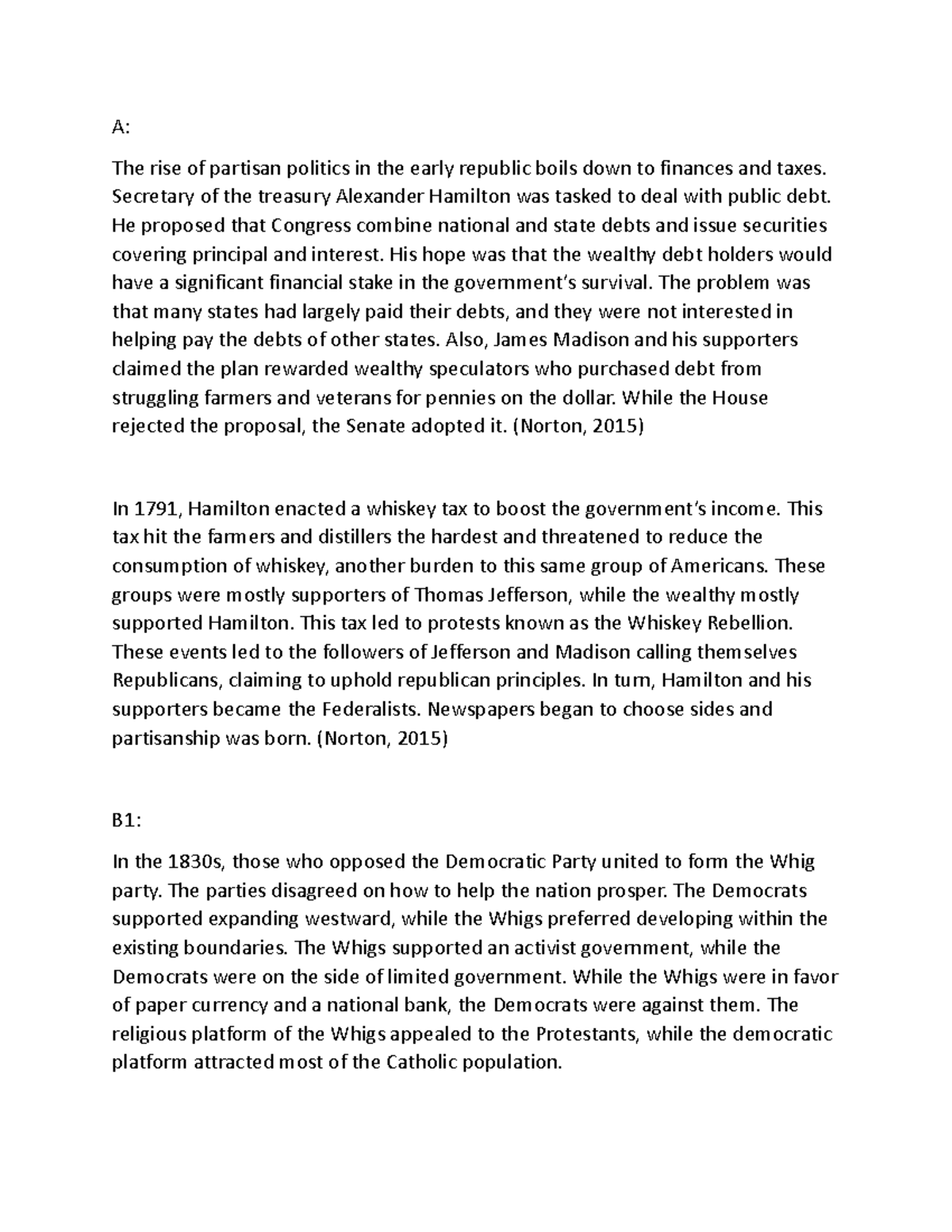 C121 Task 2 Performance Assessment Task 2 Passed A The Rise Of