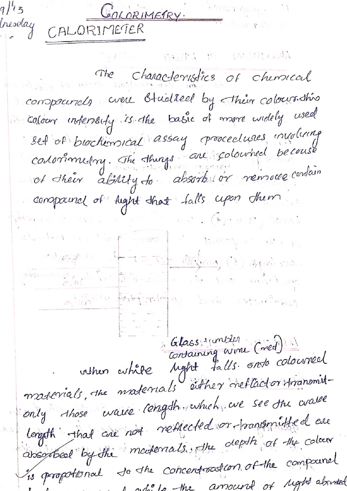 Calorimeter - Lecture notes - computer science - Studocu Calorimeter - Lecture notes - computer science - Studocu