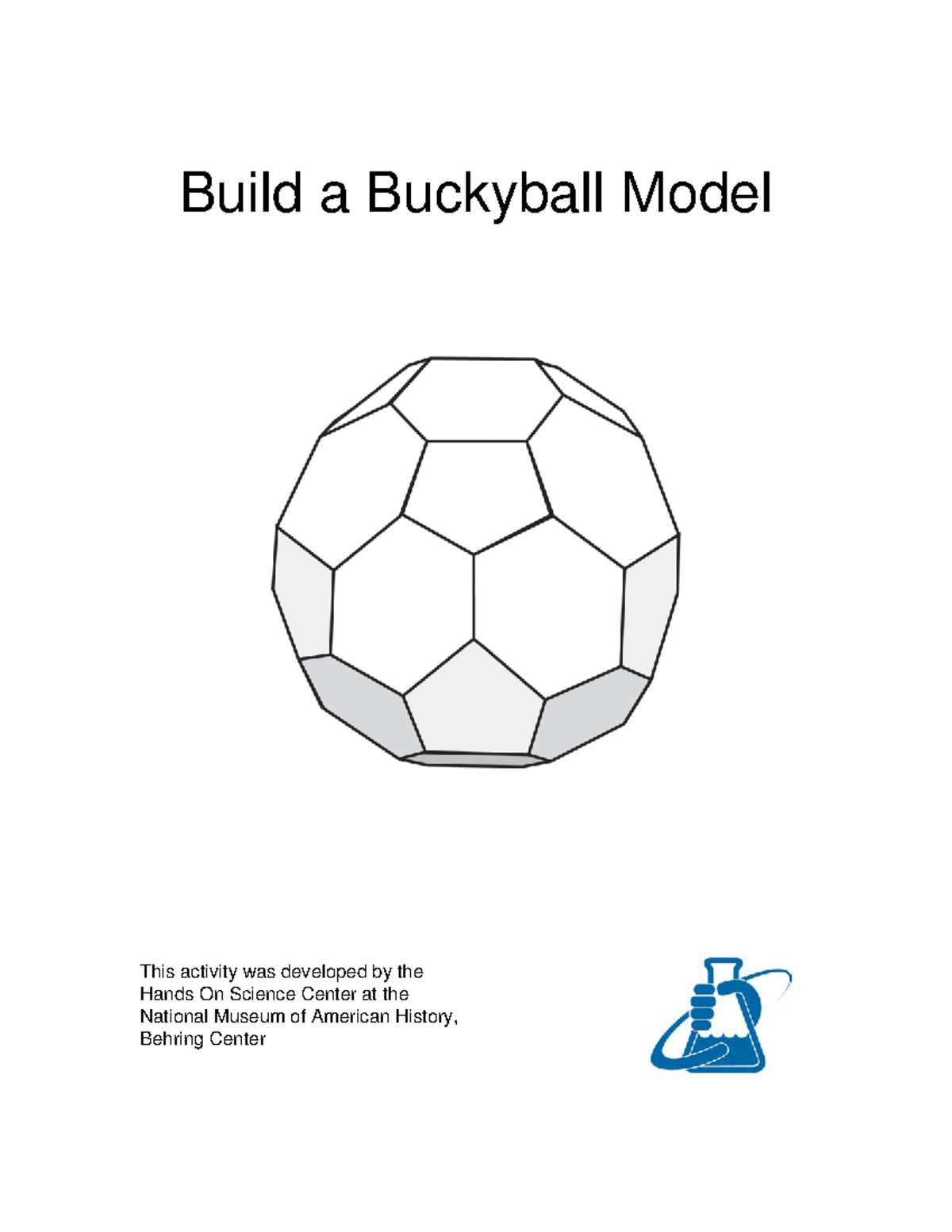 Buckyballbuilding - for properties of solids - Build a Buckyball Model ...