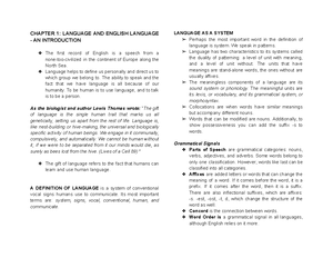 Cognates - Summary AB English Language - COGNATE WORDS IN THE INDO ...