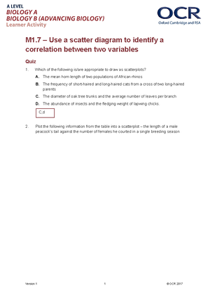 BTEC Applied science Unit 2 Assignment 3 (Merit) - Separation of plant ...