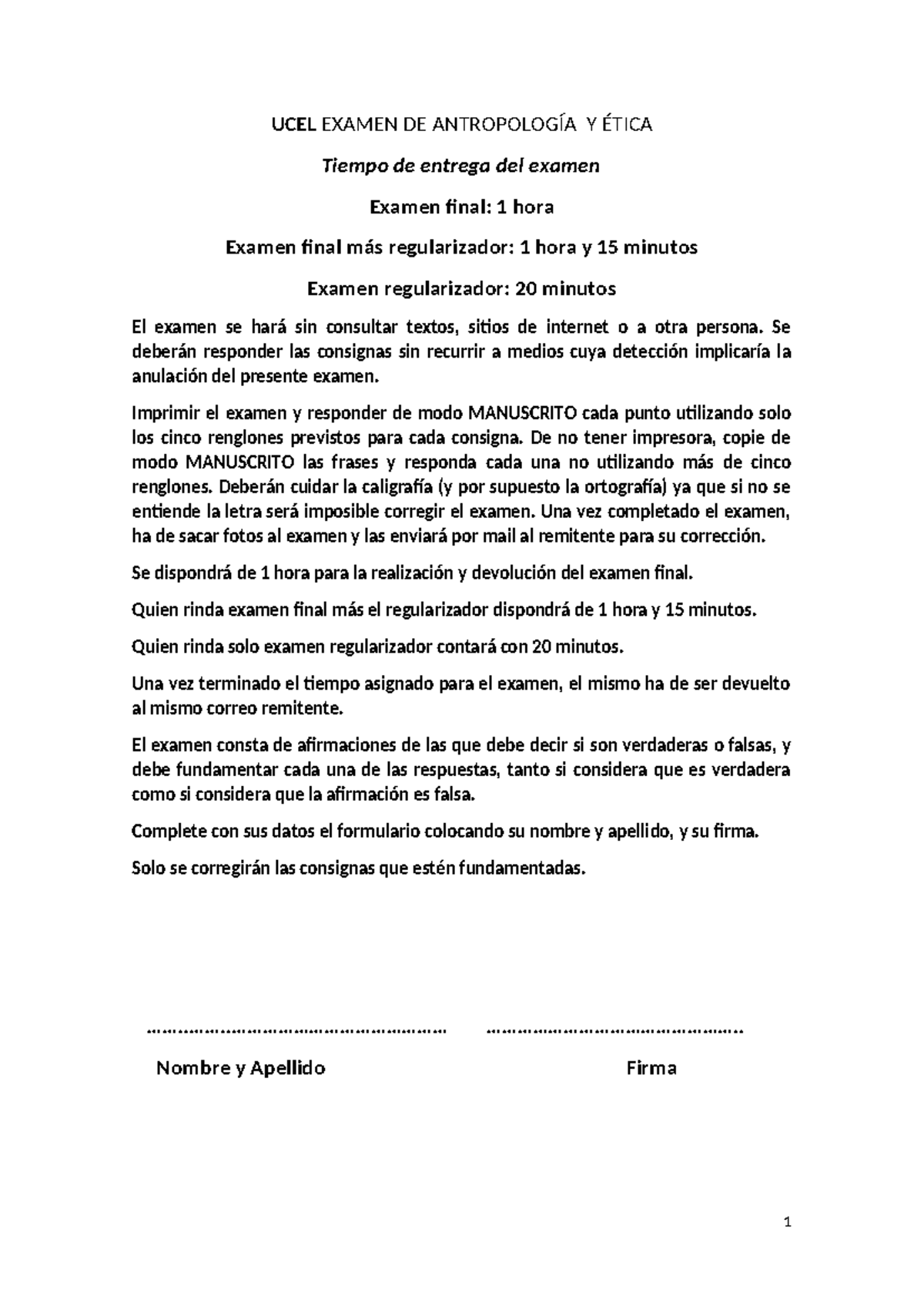 UCEL Feb 2021 Antrop. y ética Examen virtual - UCEL EXAMEN DE ...