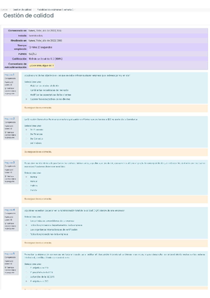 Examen Semana 3 - ... - EXAMEN SEMANA 3 Pregunta 1 Completada Puntúa 1 sobre 1. ¿Cuál de los ...