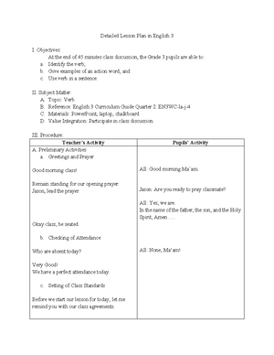 Esp Dlp 6 - N/A - DETAILED LESSON PLAN IN ESP Grade 6 Pamantayan sa ...