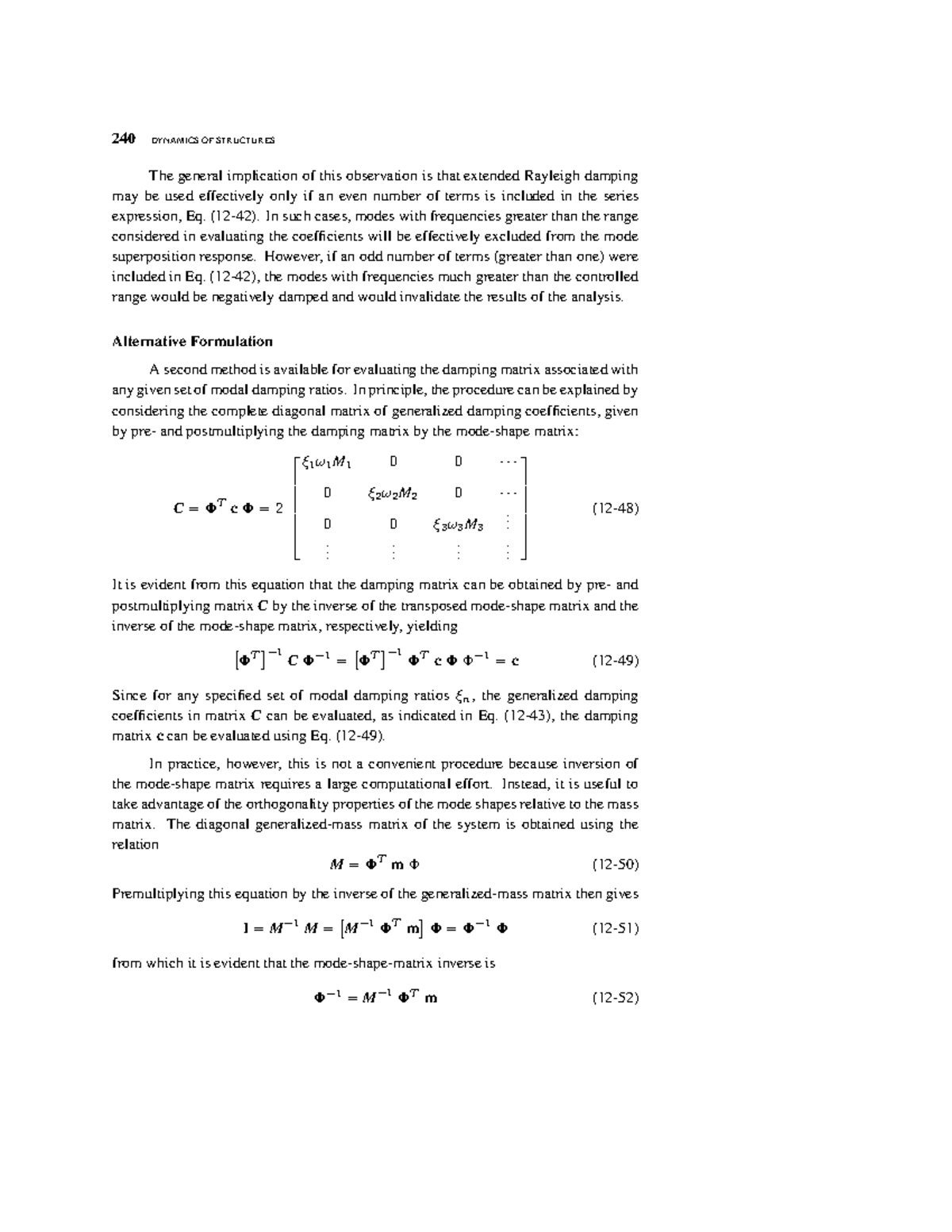 [Ray Clough, Joseph Penzien] Dynamics of Structure(Book ZZ - 240 ...