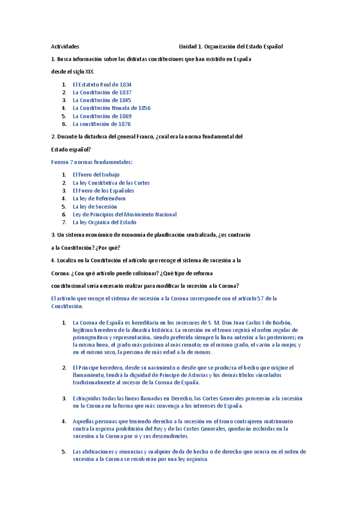 Actividades fgghfg (I) - Actividades Unidad 1. Organización del Estado ...