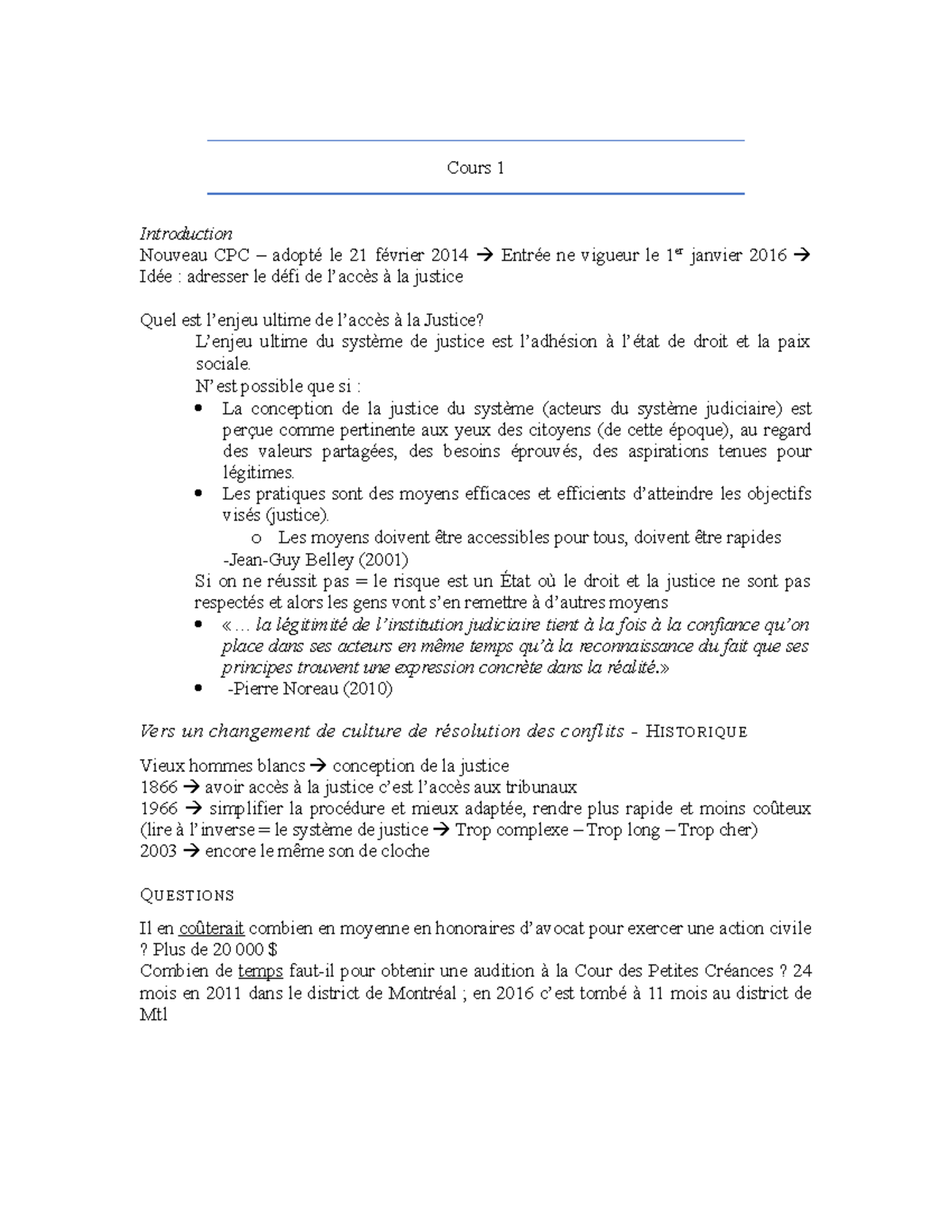 Notes de cours - 1 à 3 - Cours 1 Introduction Nouveau CPC – adopté le ...