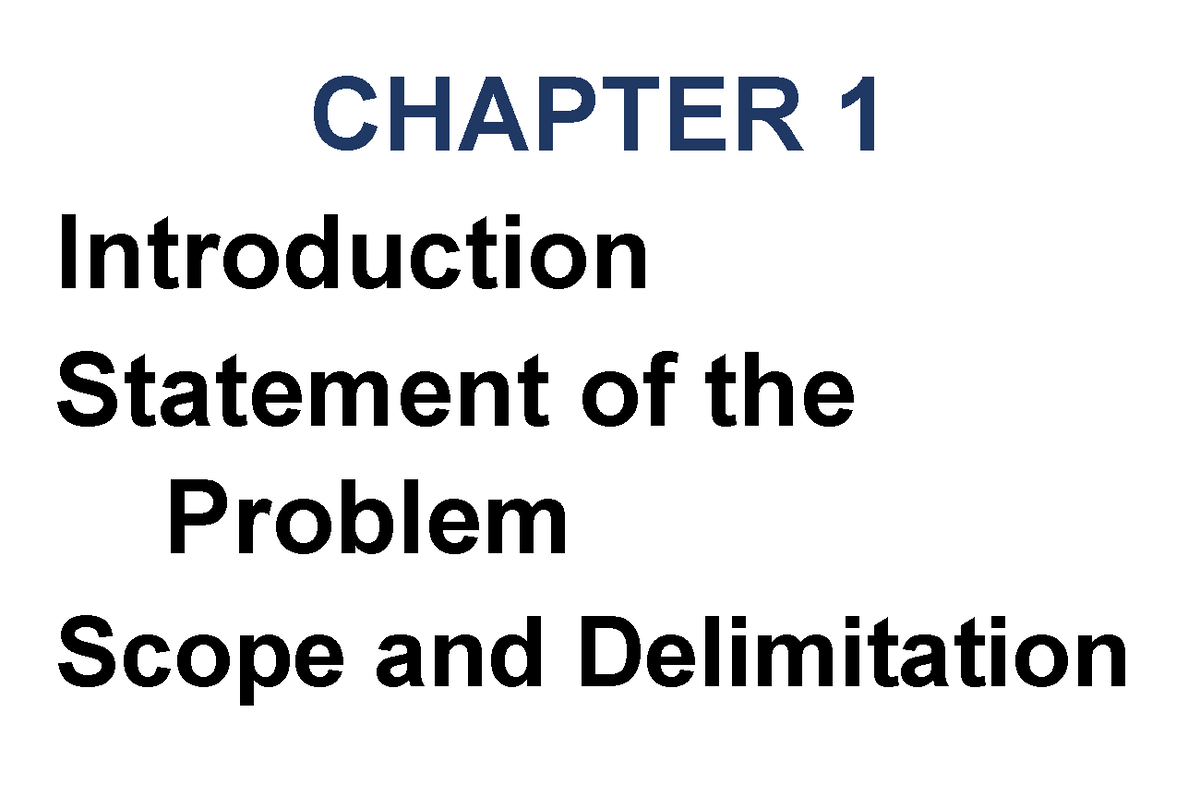 3. Chapter 1 - This is an assignment for mmm - CHAPTER 1 Introduction ... 3. Chapter 1 - This is an assignment for mmm - CHAPTER 1 Introduction ...