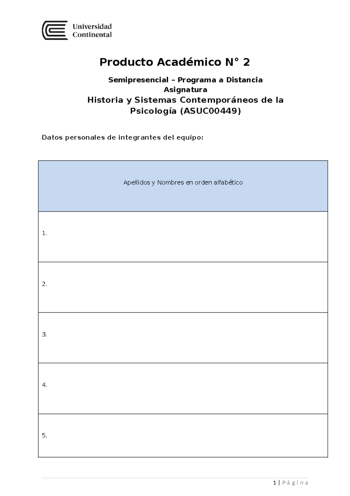PA2 Historia y sistemas 2024 - Producto Académico N° 2 Semipresencial – Programa a Distancia ...