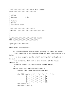 CH01 Assessment Preparation - Finance 300: Chapter One Introduction to ...