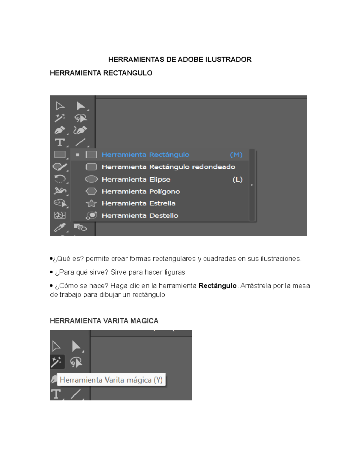 Herramientas DE Adobe Ilustrador - Manejo de Adobe Illustrator ...