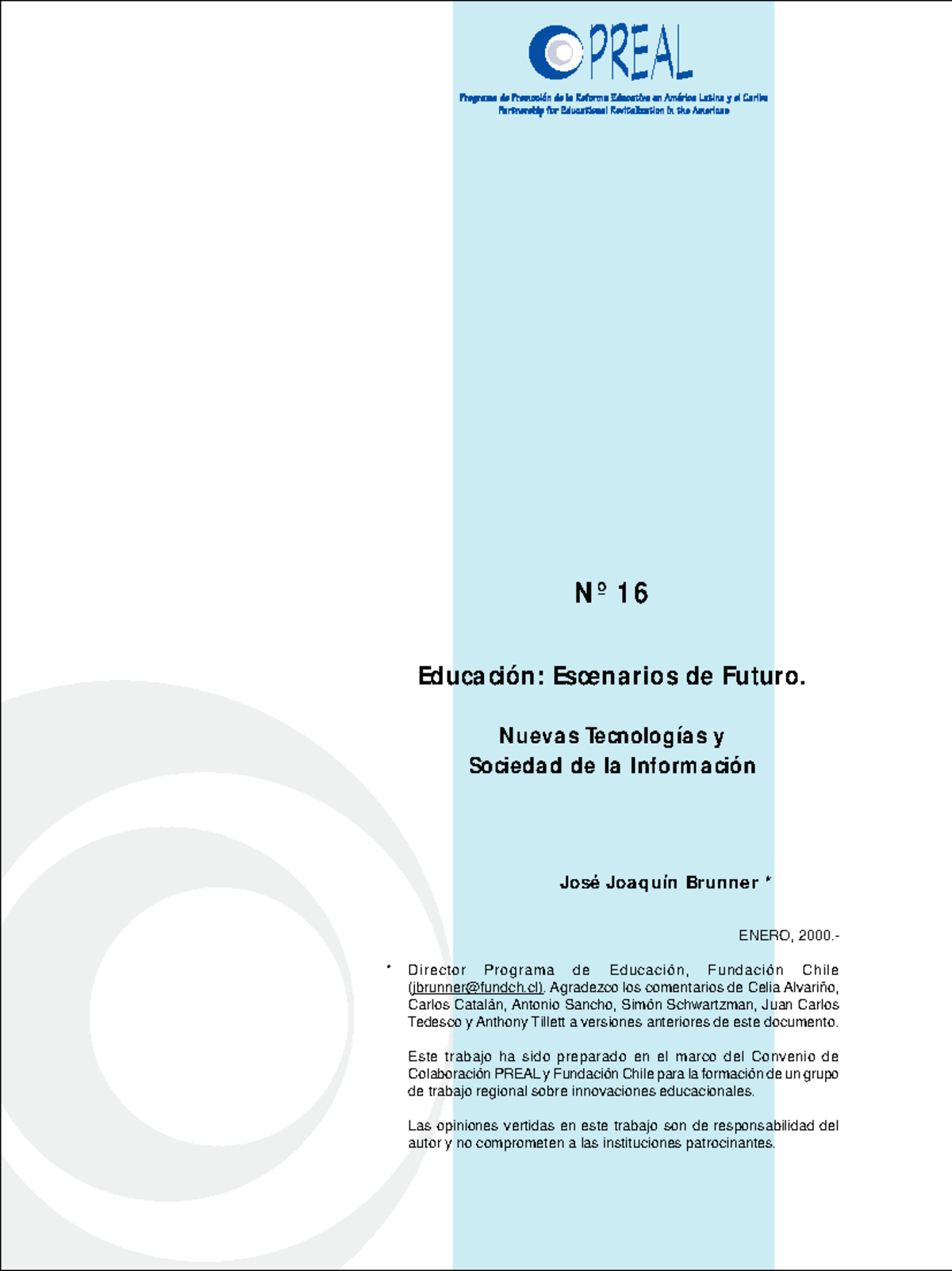 MS Brunner-Educacion escenarios de futuro-Nuevas tecnologias y la soc ...