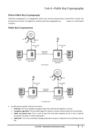 2170709 Information and Network Security-Notes PDF-Unit-5 - Hash ...