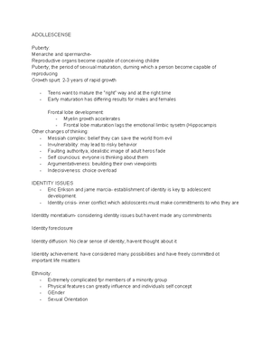 AP Psychology Module 47 - Cognitive Development - Studocu