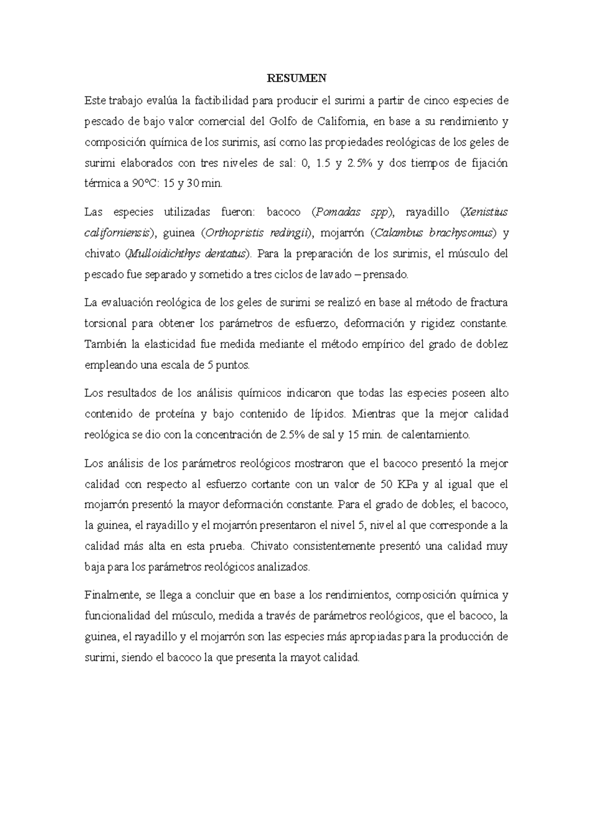 Resumen, intro y antecedentes - RESUMEN Este trabajo evalúa la ...