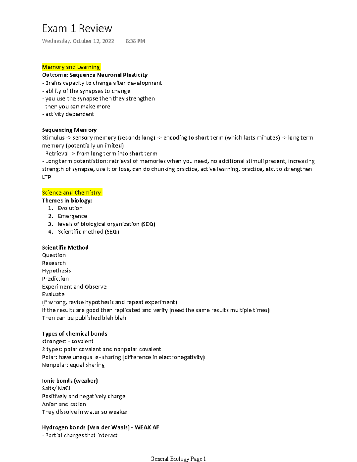 Gen Bio 115 Exam 1 Review - Deprecated API usage: The SVG back-end is ...