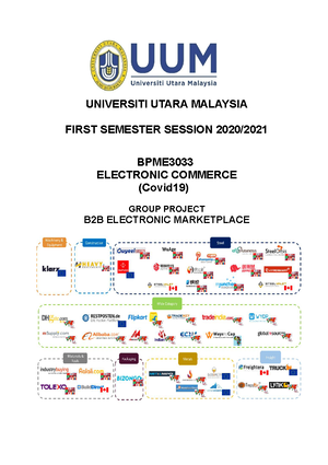 Sample ECOM Group Assignment 2 - BPME3033 ELECTRONIC COMMERCE SECOND ...